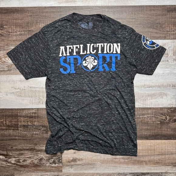 Affliction | Shirts | Affliction Sport Tshirt Mens Xxl Short Sleeve ...